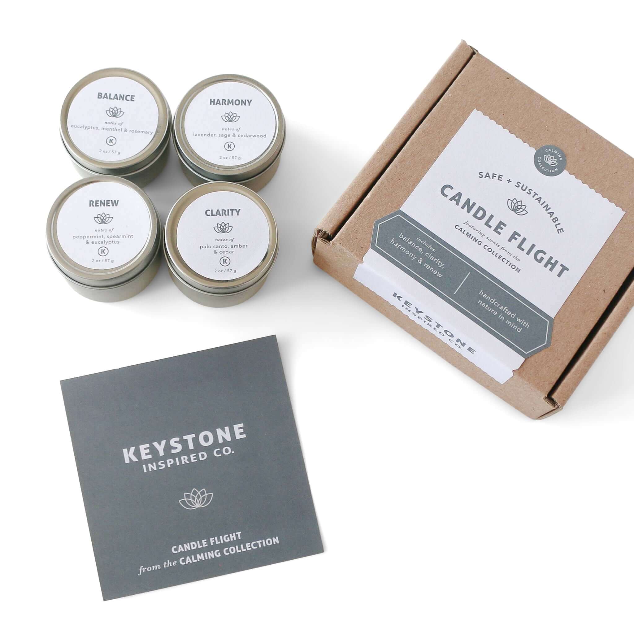 Calming Collection | Candle Flight – Keystone Inspired Co.